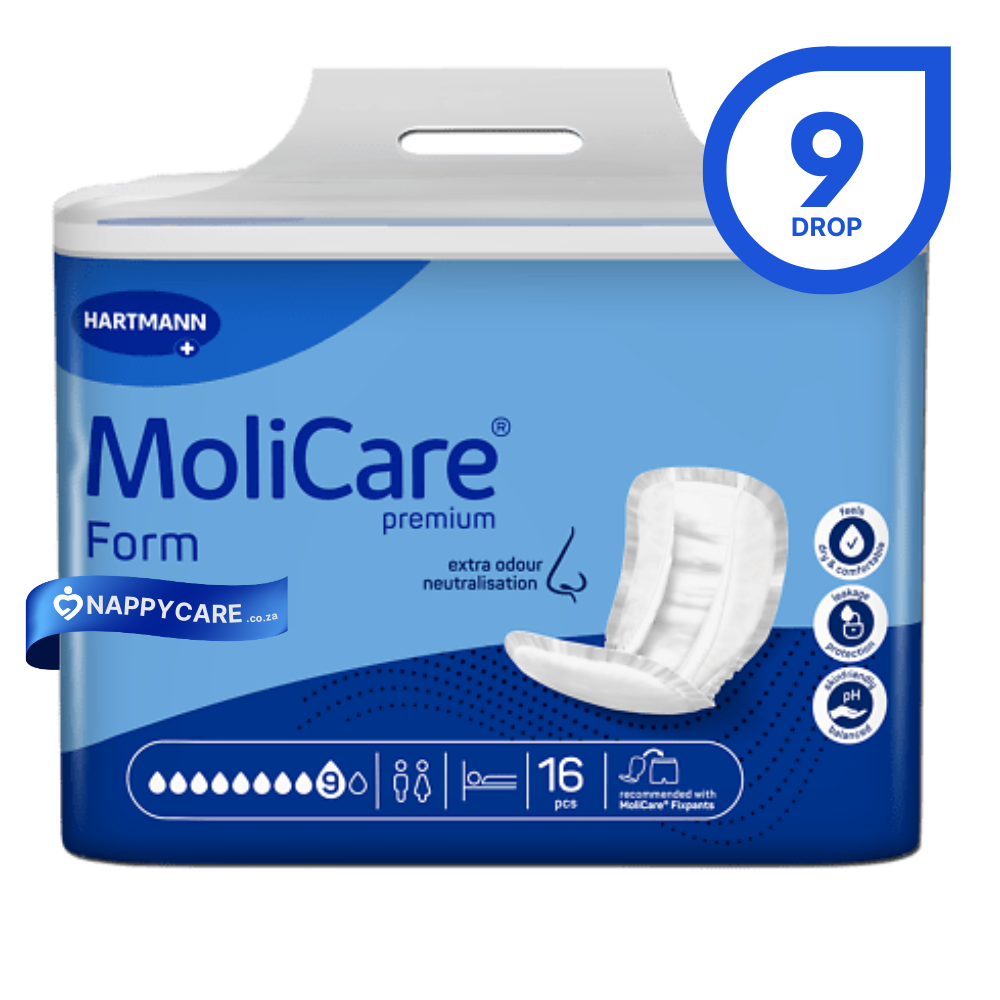 MoliCare Premium Form Unisex Adult Pads | nappycare.co.za